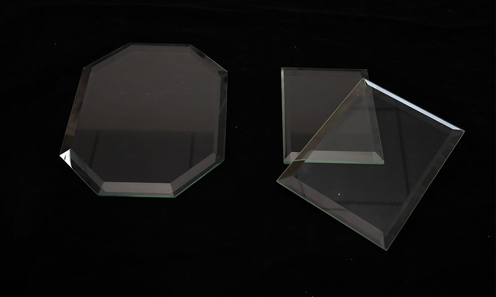 beveled glass panel|beveled glass|beveled glass shelves