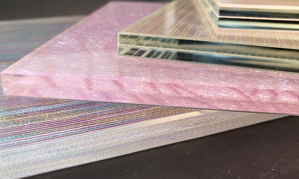 fabric laminated glass|decorative fabric laminated glass|Decorative ...