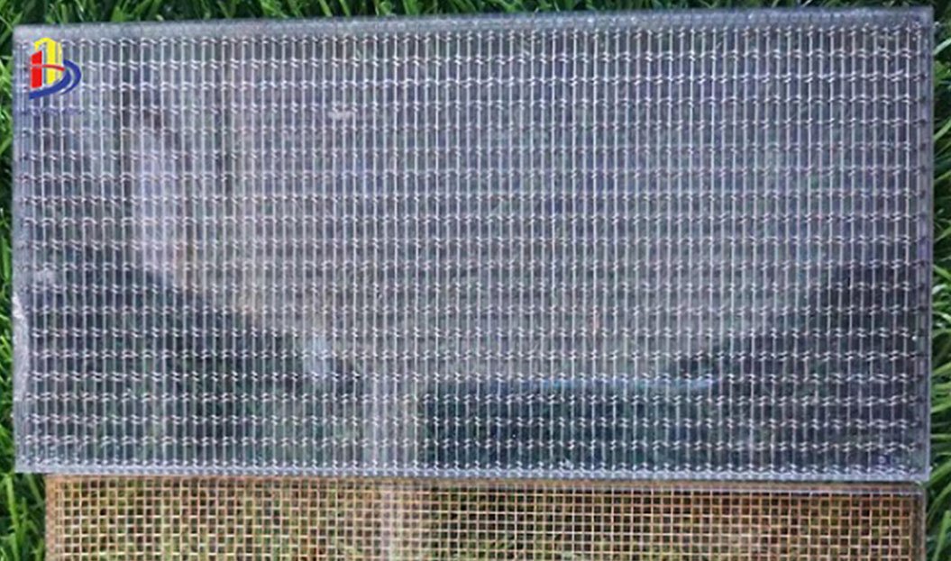 Metal wire laminated glass|wire laminated glass|decorative mesh metal ...