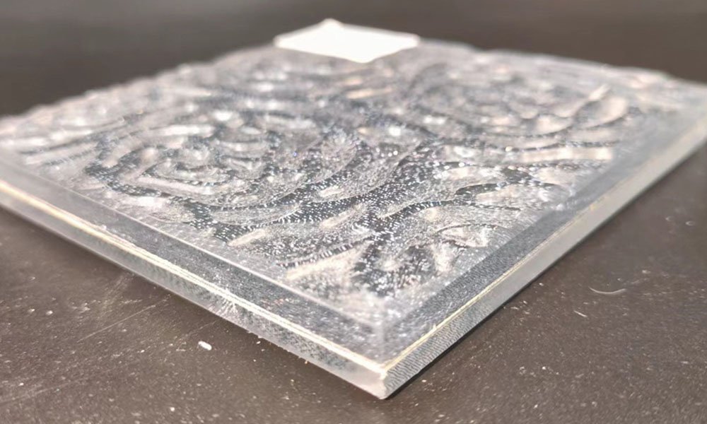 Hot melt laminated glass