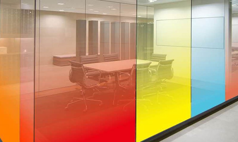 gradient laminated glass|8-12mm Laminated Gradient Glass for Decoration