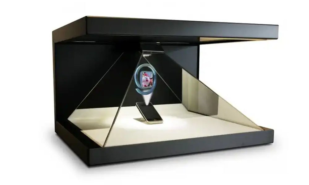 3D holographic display|teleprompter glass|beam splitter glass