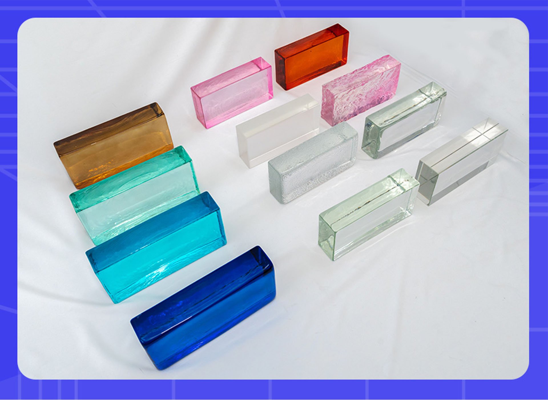 Glass Brick|Solid Glass Bricks|Glass Bricks Blocks|Building Glass Brick
