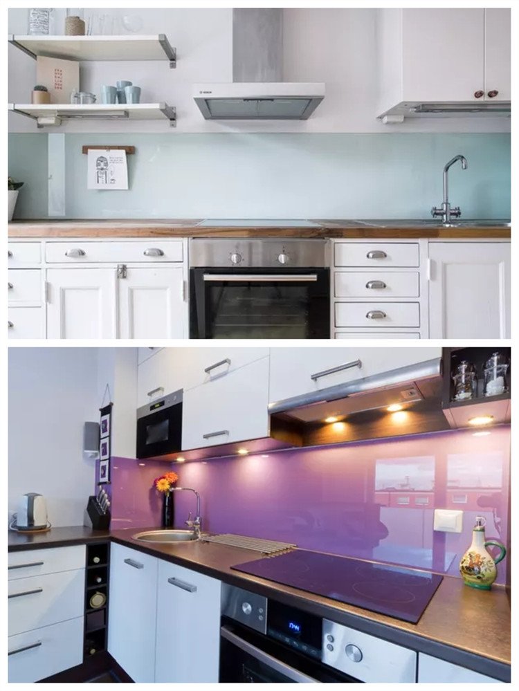 Glass Splashbacks|Lacquered Glass|Cooking Splash Guard