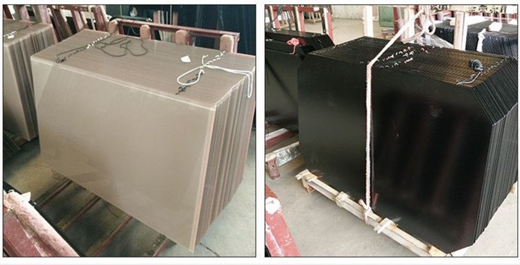 White Back Painted Glass|Back Splash Painted Glass|Colored Glass Pieces