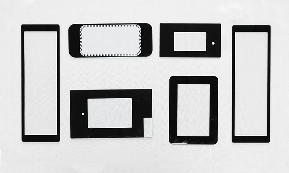 screen printing tempered glass|device front panel glass|silk screen ...