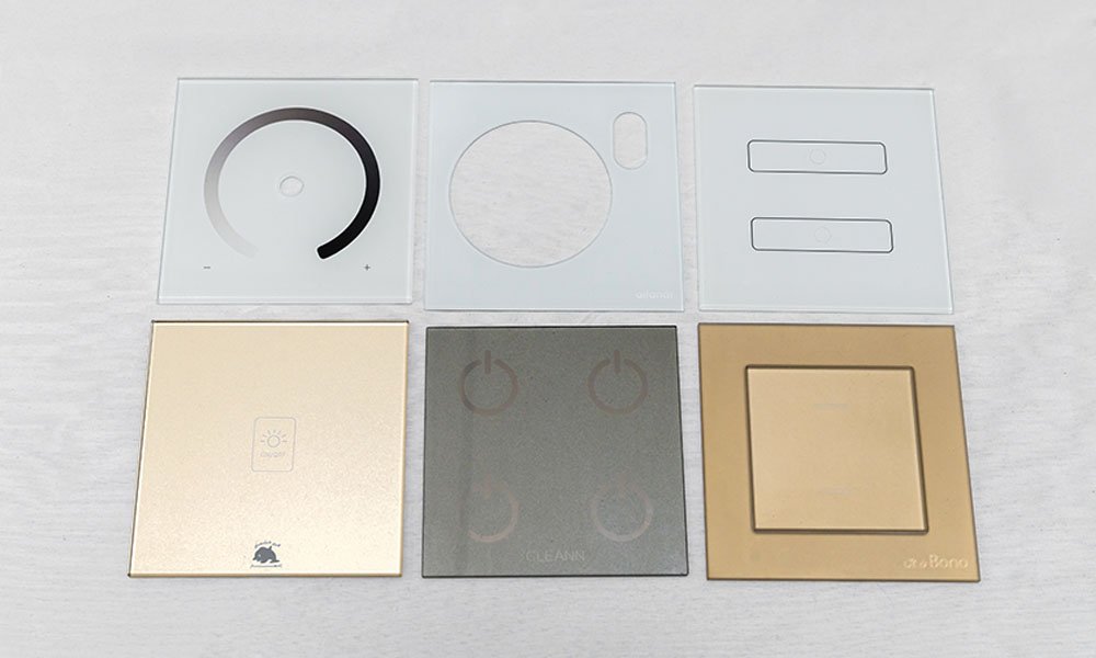 screen printing tempered glass|device front panel glass|silk screen ...