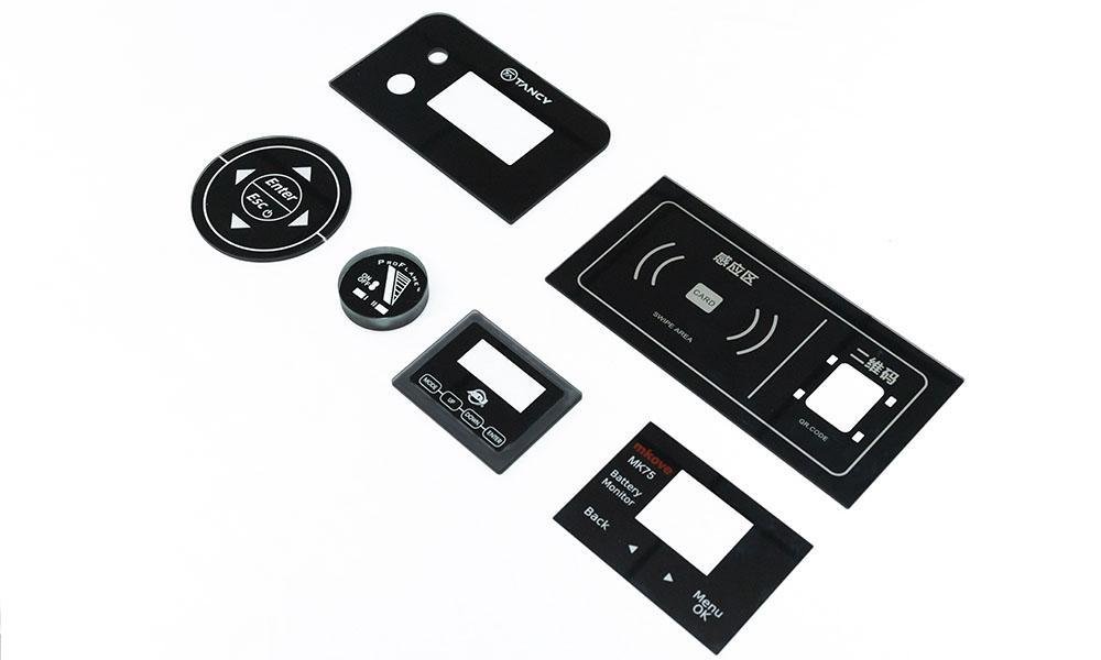 Silk Screen Tempered Glass Panel|electronic product glass panel|touch ...