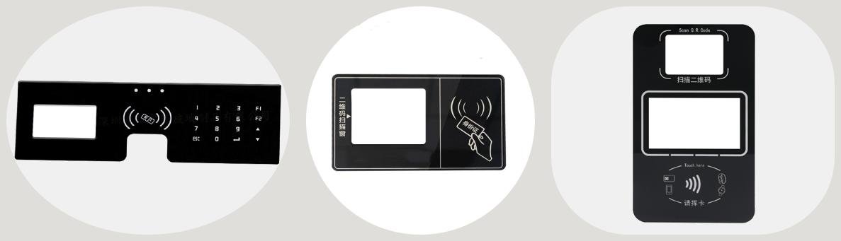 screen printing tempered glass|scratch resistant glass|card reader glass