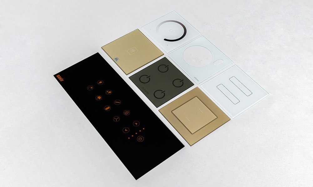 silk screen printing tempered glass|glass switch panel|tempered glass ...